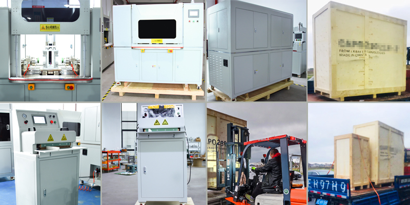 K&M Tech Delivery of IR Welding Machine and Hot Melt Welding Machine ...